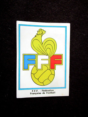LOGO FFF image sticker N° 3 FOOTBALL 76 PANINI 1976 FOOT | eBay