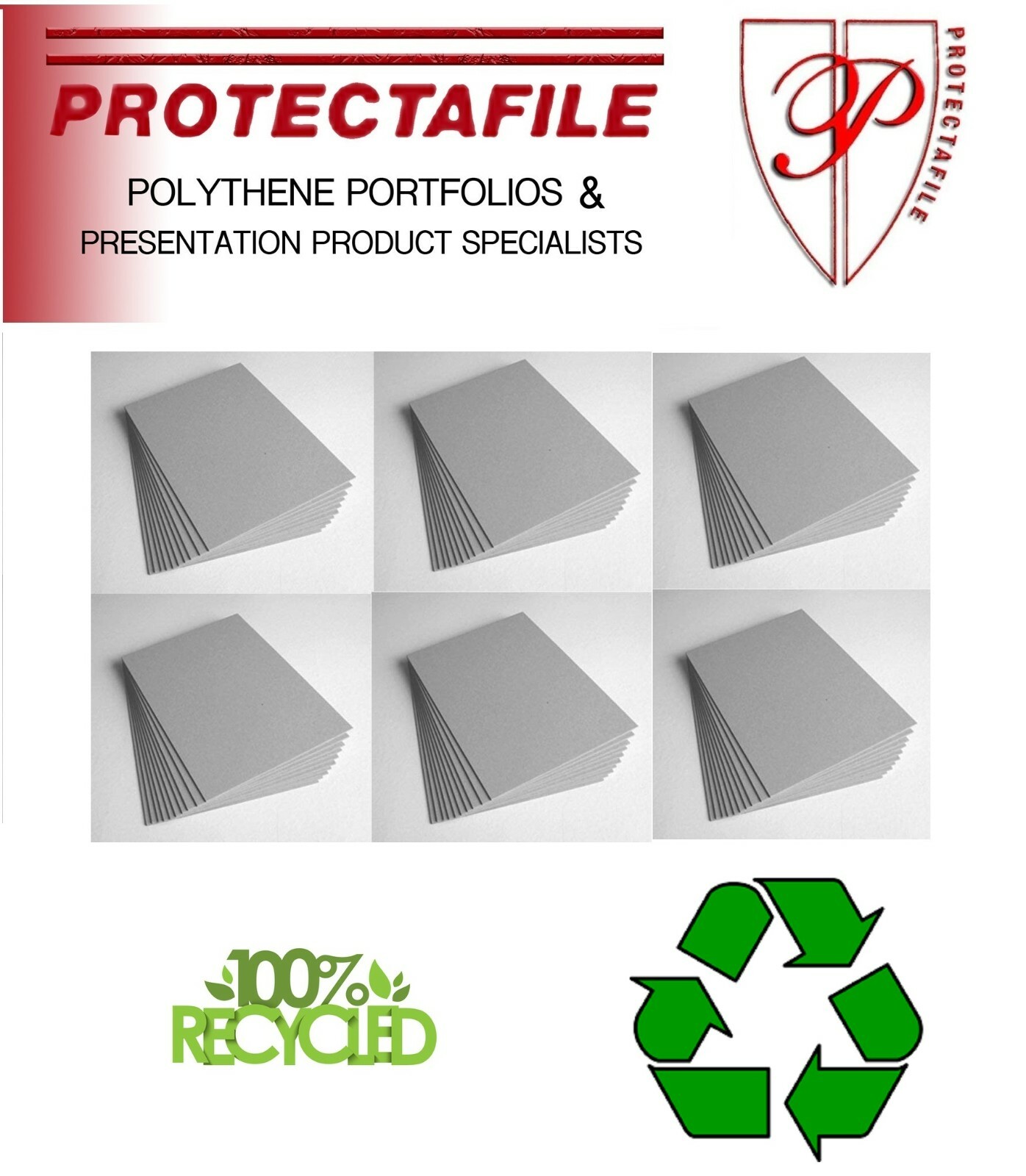 A5 Sheets RECYCLED Grey board Grey Backing Board 1.5mm Thick 1500mic ...