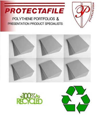 A5 Sheets RECYCLED Grey board Grey Backing Board 1.5mm Thick 1500mic ...