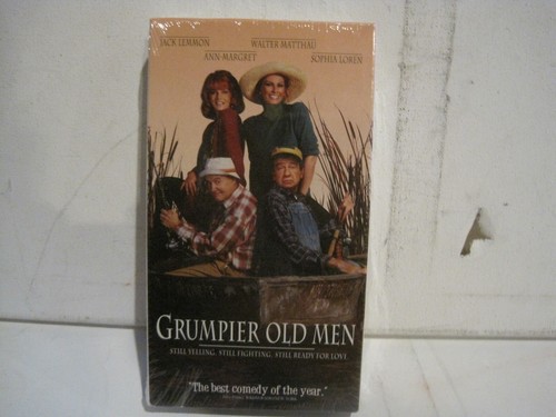 Grumpier Old Men (VHS, 1996) Walter Matthau Jack Lemon Sophia Loren NEW SEALED 85391419136 | eBay