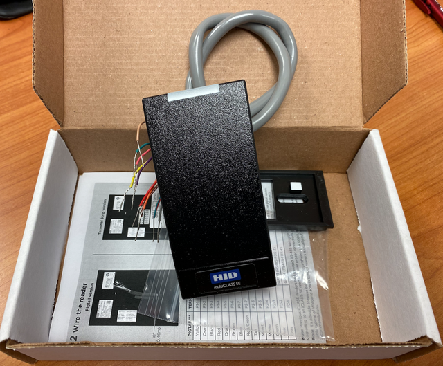 HID iCLASS SE R10 Mini Mullion Reader HID AWID SEOS DUAL 125/13.56MHZ ...