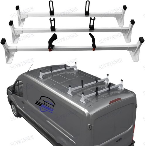 3 Bar Ladder Roof Racks For 2015-2023 Ford Transit 150 250 350 Cargo ...