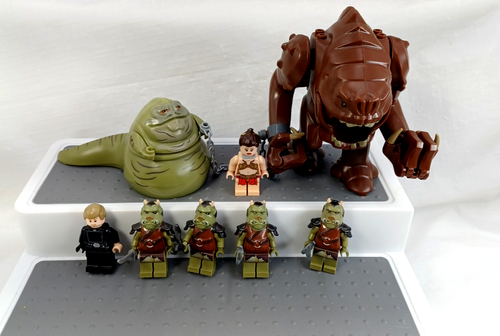 Star Wars Jabba The Hutt Leia Luke Rancor Gamorrean Guards Mini Figs | eBay