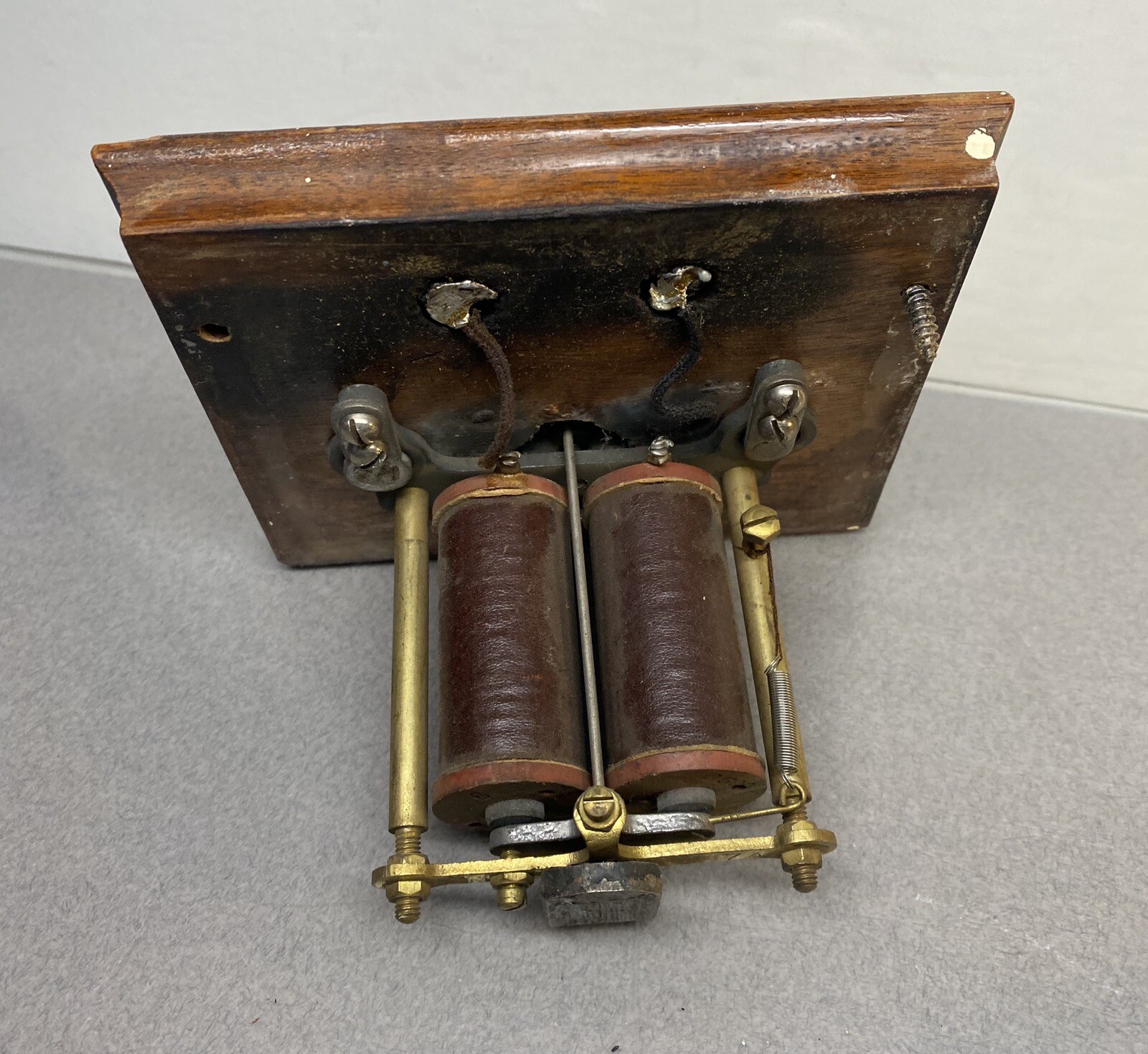 Antique Early Western Electric Oak Telephone Phone Ringer Box Type 48 ...