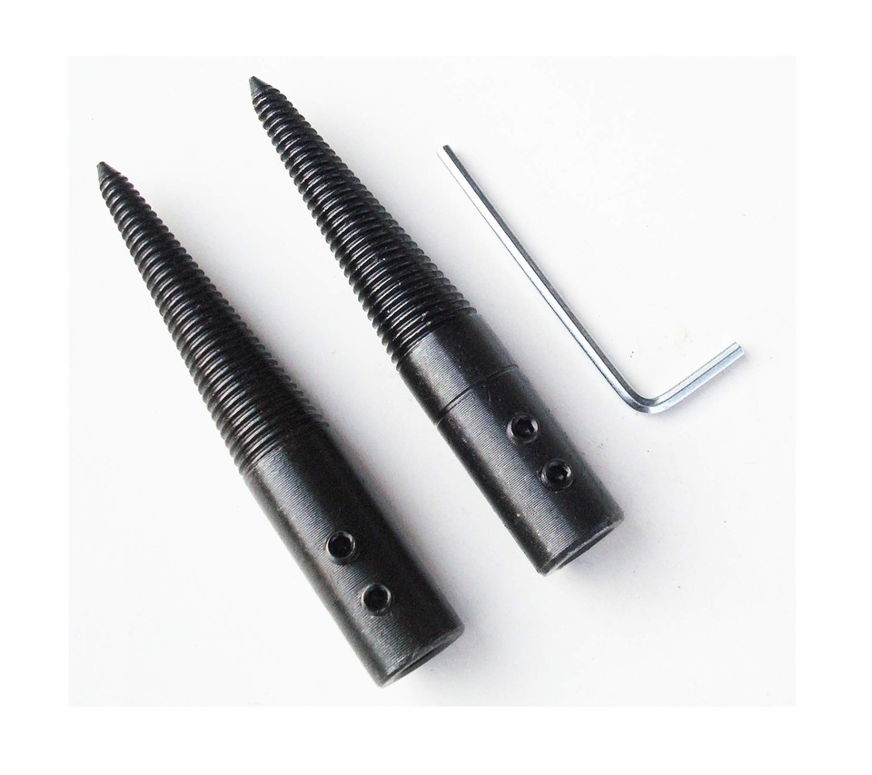 Tapered Spindle Adapter Threaded for Bench Grinder Buffing Polishing ...