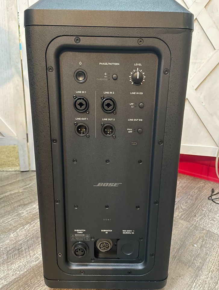 Bose Sub1 Powered Bass Module OPEN BOX with Bag And Power Cord ...