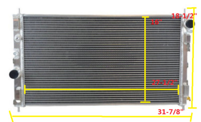 Aluminum Radiator For 2007-2017 Jeep Compass Patriot 08-14 Dodge ...