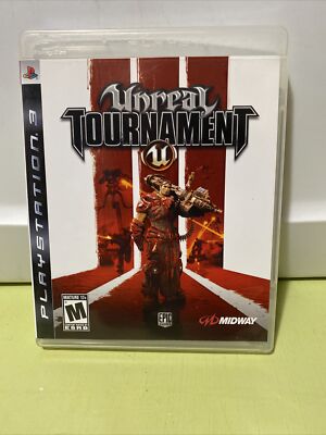 Sony PlayStation 3 PS3 DISC And CASE No Manual TESTED Unreal Tournament ...