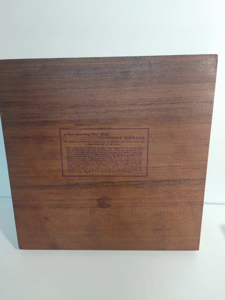1940 Mission Pak California Mail Order Candied Redwood Fruit Box | eBay