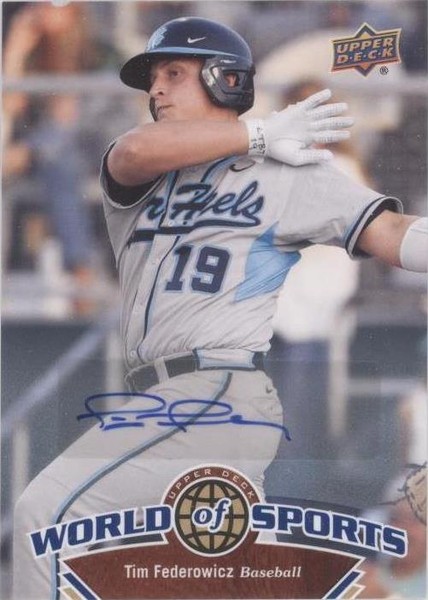 2010 Upper Deck World of Sports - Autographs #138 Tim Federowicz (AU ...