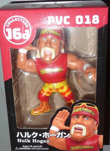 HULK HOGAN - 5" 16d Collection Wrestling Vinyl WWE Toy Figure PVC #018 | eBay