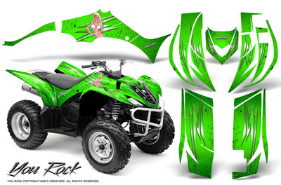 YAMAHA WOLVERINE 2006-2012 GRAPHICS KIT CREATORX YOU ROCK G | eBay