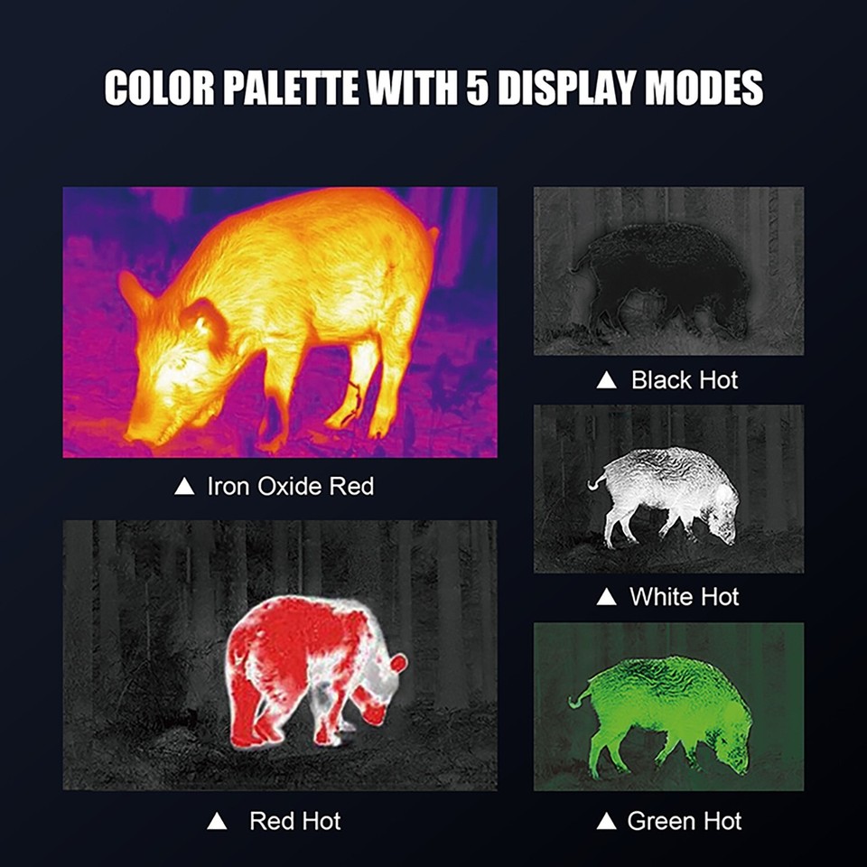 Teslong Thermal Imaging Monocular Handheld Infrared Thermal Scope for ...