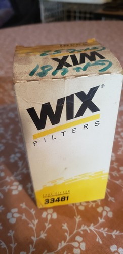 33481 WIX FUEL IN-LINE FILTER (NAPA 3481) | eBay