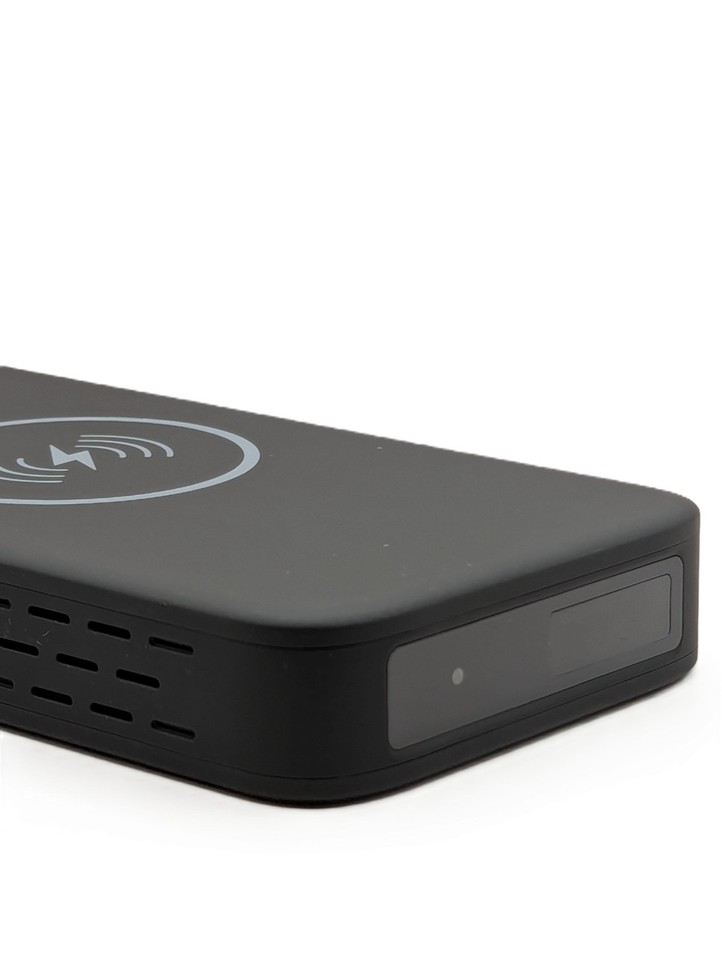 Portable Power Bank Wireless Charger Camera 1080P Night Vision Motion ...