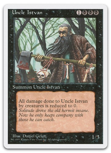Uncle Istvan (LP) Fourth Edition 4ED Magic MTG | eBay