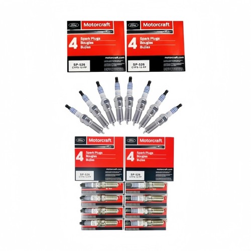 Set of 16: Ford Motorcraft Spark Plugs SP526X CYFS12FP SP526 For F-150 ...