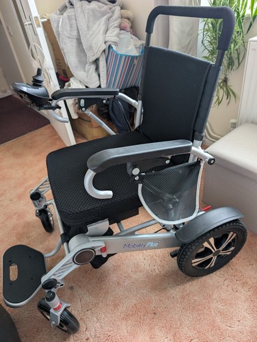 Mobility Plus Electric Wheelchair Portable, Foldable, Powerchair | eBay UK