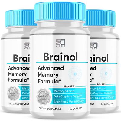 Brainol Advanced Memory & Focus: Supports clarity and concentration (3 ...
