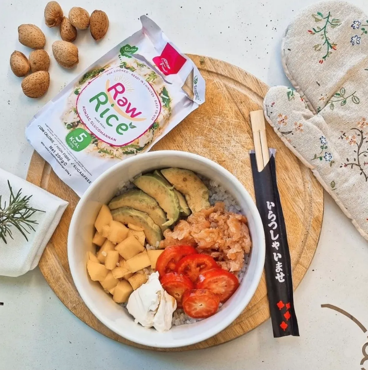 CleanFoods Raw Rice 200g Konjac I Vegan l 5 Calories per 100g Gluten ...