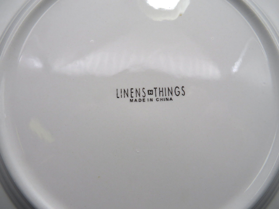 Linens N Things Dinnerware Boulevard Cafe Pattern Salad Plate 7 3/4" | eBay
