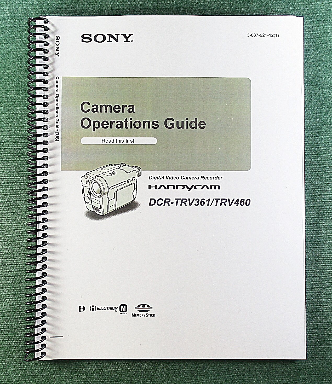 Sony DCR-TRV361/TRV460 Instruction Manual: 136 Pages & Protective Covers! | eBay