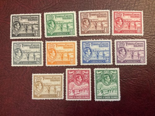 Turks and Caicos stamps sc 105-117 sg 221-233 vlh complete set | eBay
