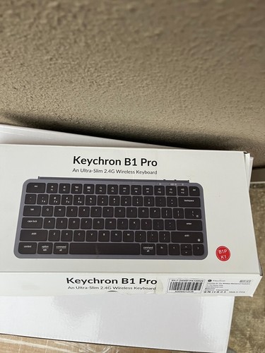 Keychron B1 Pro Ultra-Slim ZMK/Launcher Wireless Bluetooth 2.4 GHz ...