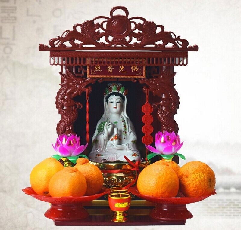 Wood Density Board Buddhist Altar Butsudan Shrine God Zen House ...