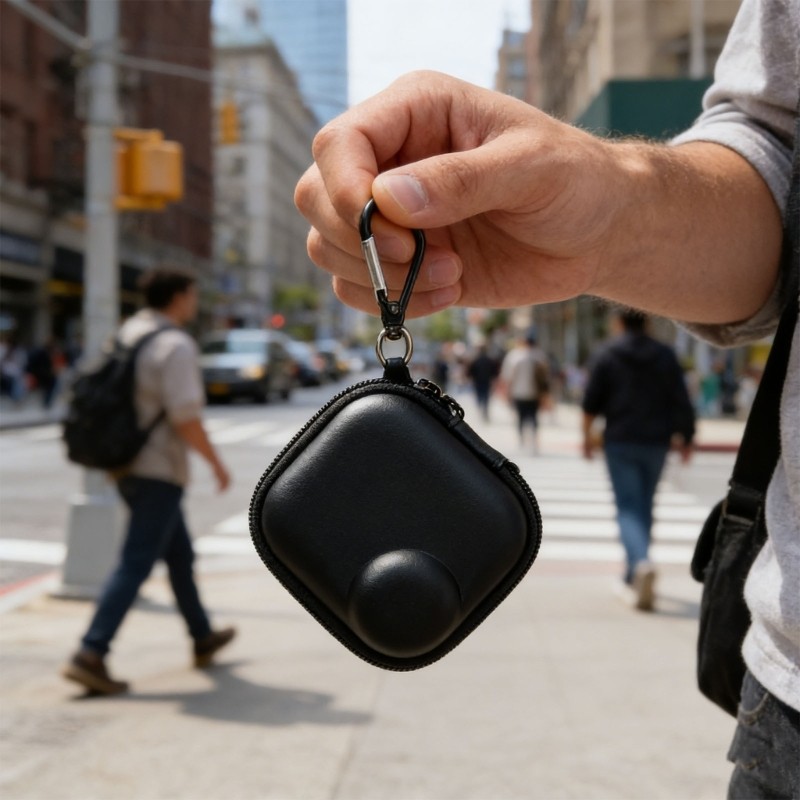 Organized Camera Case Hard Travel with Internal Compartment for 360 GO3 ...