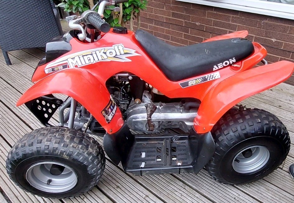 Aeon Mini Kolt 50 Quad Bike (Spares Or Repair) | eBay UK