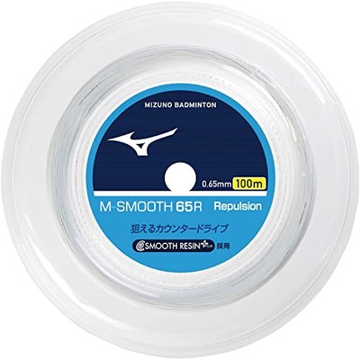 MIZUNO Badminton String M-SMOOTH 65R 100m 73JGA241 01: WhiteNEW | eBay