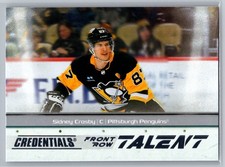 2024-25 Upper Deck Credentials - Front Row Talent Sidney Crosby #FRT-SC ...