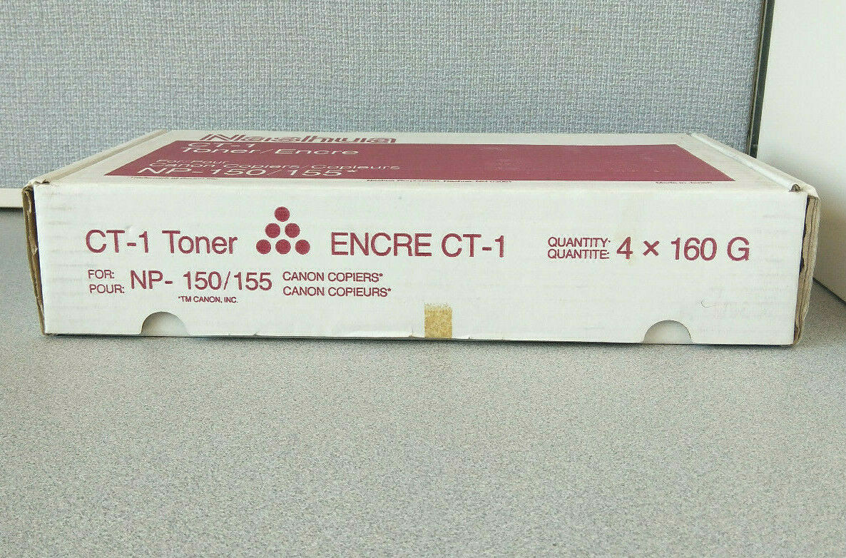 Nashua CT-1 Compatible Black Toner for Canon NP 150/155/155DF/155F/210/250/270 | eBay