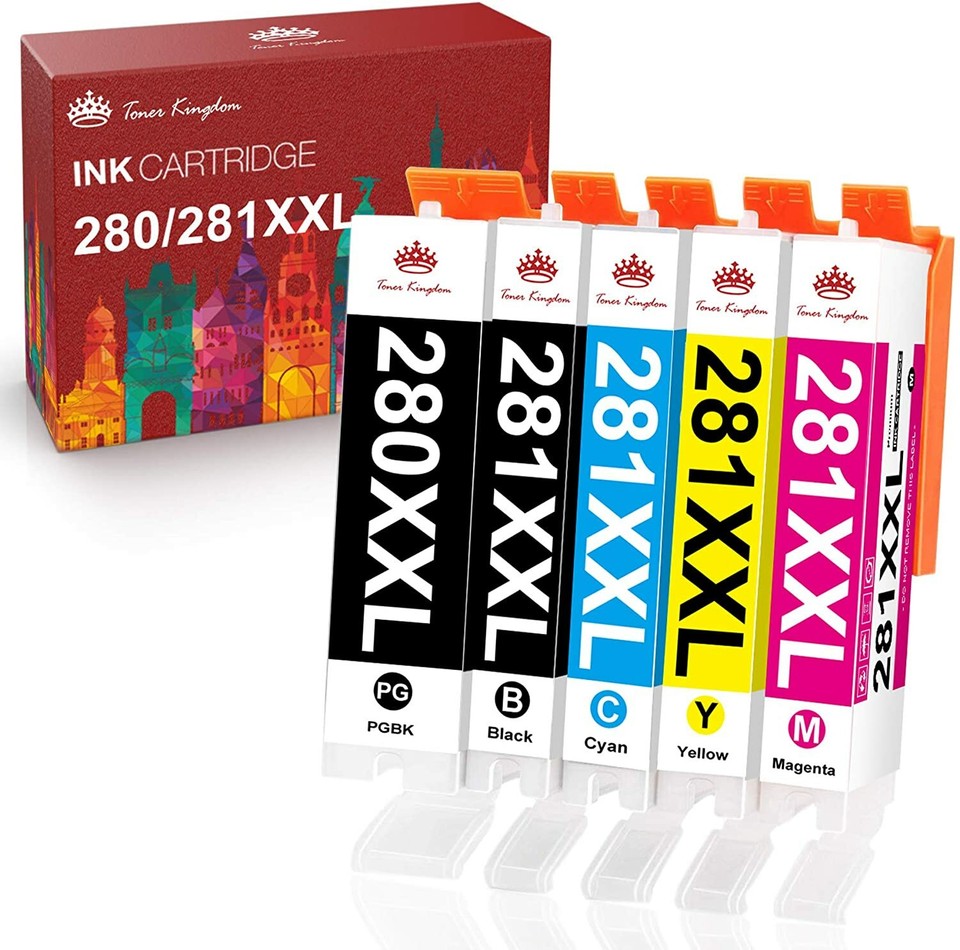 Ink Cartridge For Canon PGI-280XXL CLI-281XXL PIXMA TR8620A TS6220 ...