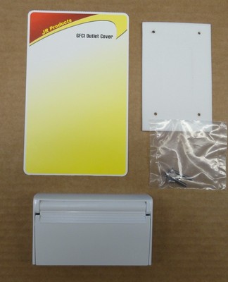 RV/Camper GFCI Exterior Weatherproof Outlet Cover WHITE | eBay