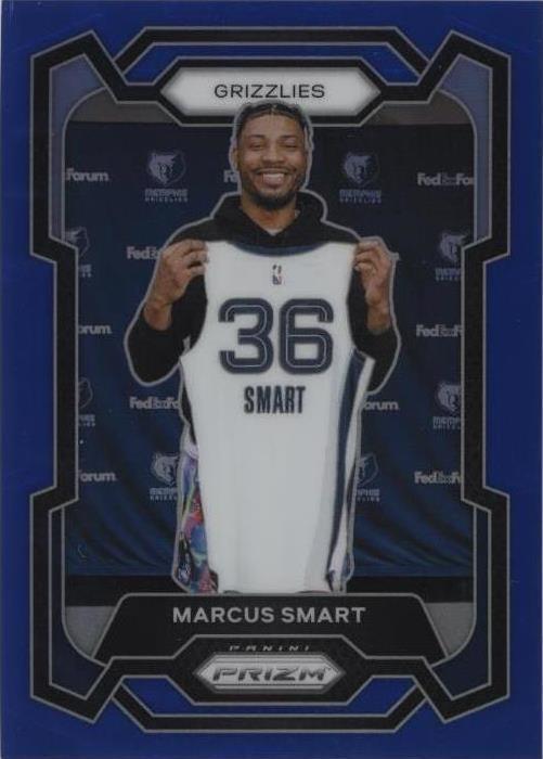 2023-24 Panini Prizm - Marcus Smart #62 Blue Prizm /199 for sale online ...