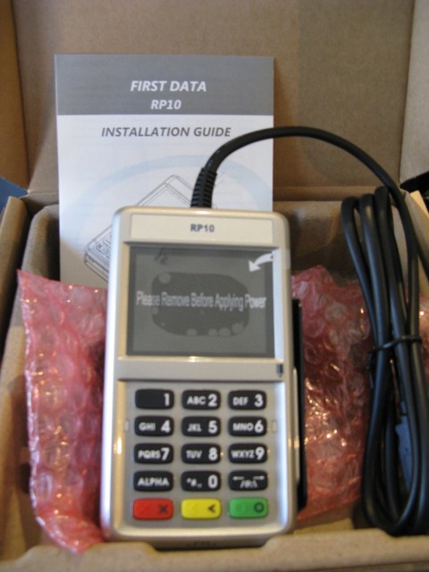 First Data FD150 Terminal with RP10 PIN Pad for sale online | eBay
