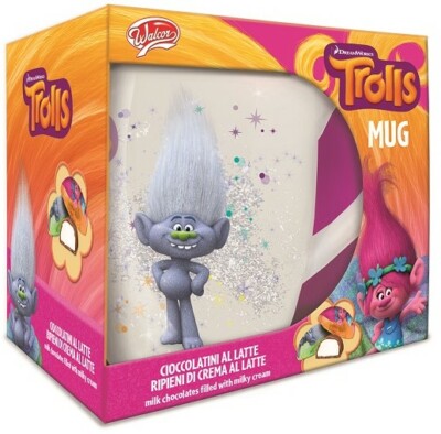 Trolls Printed Mug In 2 Different Characters - Enjoy Yours Tea With ...