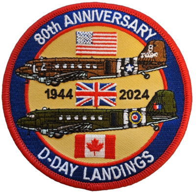 Operation Overlord 80th Anniversary D Day Landings Badge Patch - LAST ...