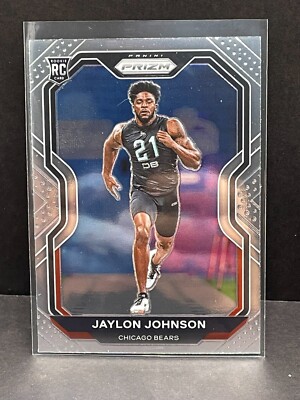 2020 Prizm 306 Jaylon Johnson Rookie RC Chicago Bears NFL football card ...