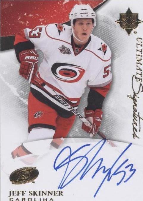2010-11 Ultimate Collection - Ultimate Signatures Jeff Skinner #US-JF ...