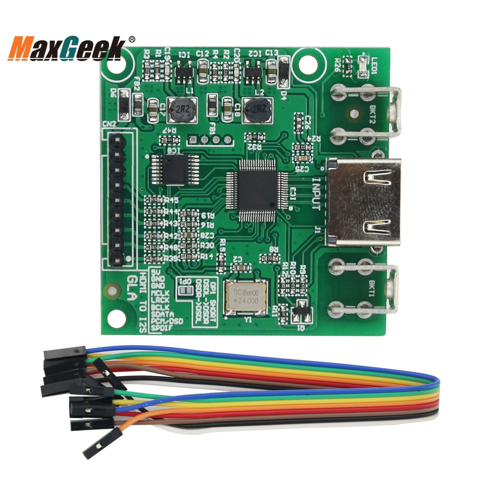 Audio Board HDMI Extracts Digital Audio Signal I2S/DSD/SPDIF Module Fit ...