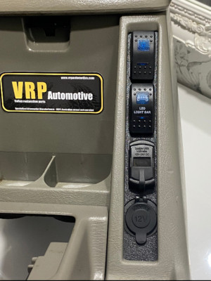 Nissan Gu Patrol Centre Console Upgrade Replacement Panel 3 Rocker 1 ...