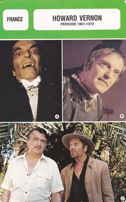 Fiche Cinéma - Acteurs - HOWARD VERNON (1961-72) | eBay