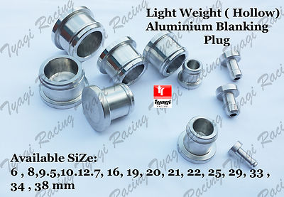 25MM BLANKING BUNG PLUG RECIRCULATING DUMP VALVE BOV ALUMINIUM SILVER ...