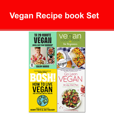 The 20-Minute Vegan, Go Lean Vegan, BOSH! How to Live Vegan | Variation ...