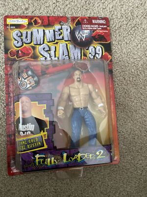 WWF Stone Cold Steve Austin SummerSlam 99 Fully Loaded 2 Jakks Pacific ...