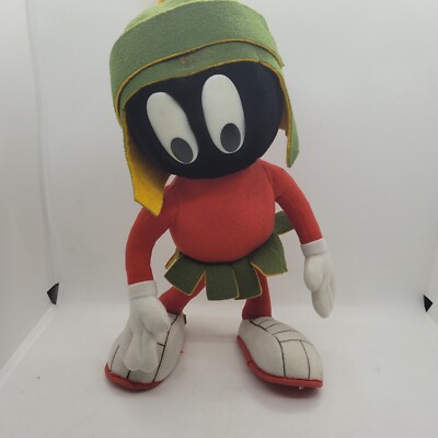 Vintage 1993 Marvin the Martian Plush Looney Tunes 12" Stuffed Doll Toy ...