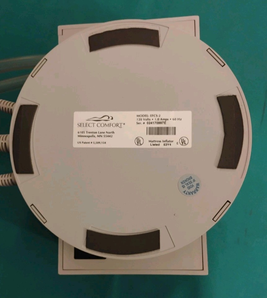 Select Comfort Pump EFCS-2 Wired Remotes King Queen Inflates Fast Video ...